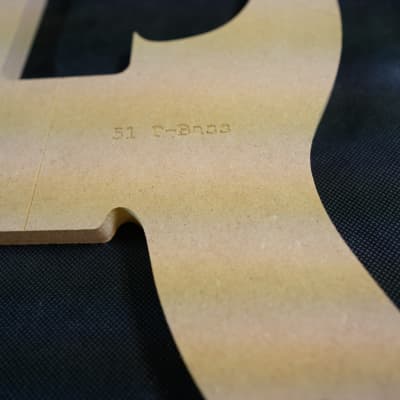 Guitar Templates ~ 51 P-Bass ~ 1/2" MDF ~ CNC Router Set w/ | Reverb