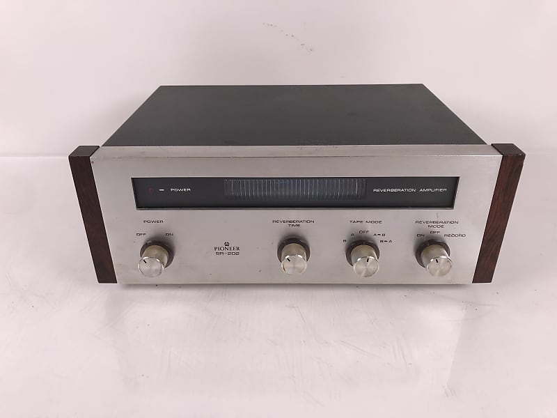Vintage PIONEER SR-202 Reverberation Reverb Amplifier. | Reverb