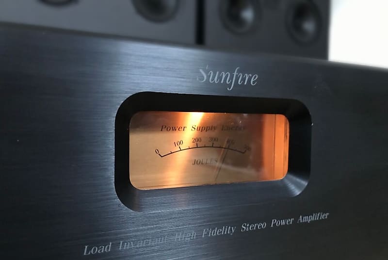 Sunfire Load invariant Stereo Amplifier. 1 Channel Bad. Good | Reverb
