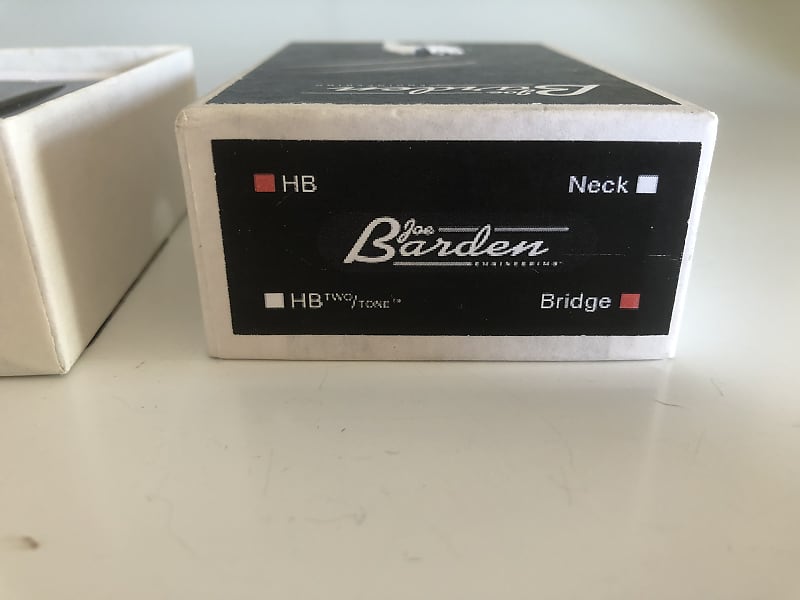 Joe Barden Engineering HB Bridge Humbucking Pickup black | Reverb