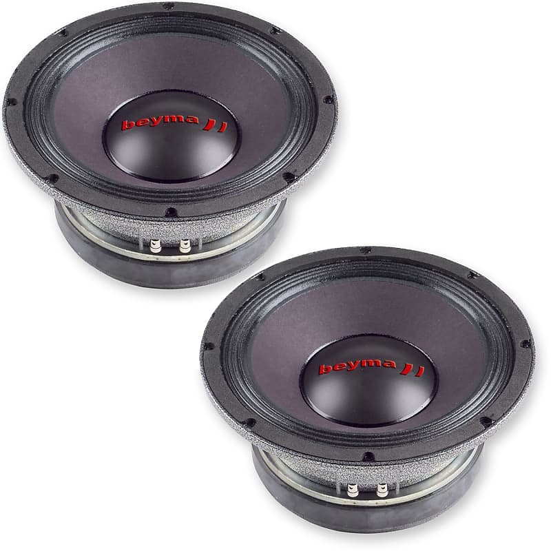 (2) Beyma PRO8MI 8 Inch 400 Watt RMS (200 each) 4 Ohm | Reverb