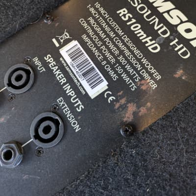 Samson RS10 HD Resound Series 2-Way 150W Passive 10" PA | Reverb