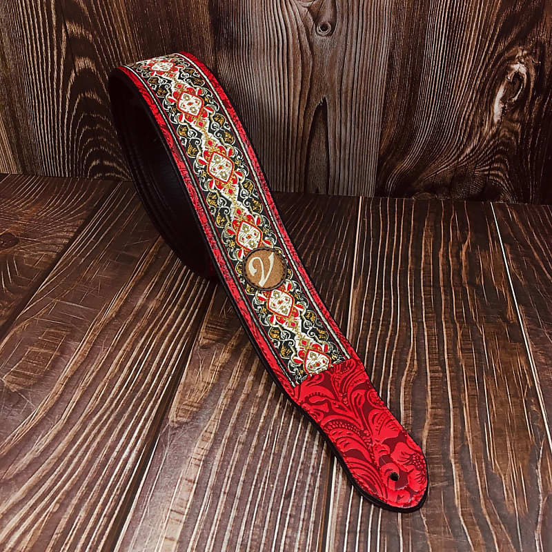 Vtar Handmade Vegan Leather Guitar Strap - The | Reverb Australia
