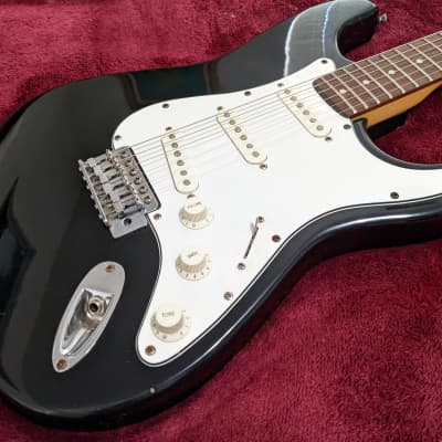 Lotus Strat Copy 80s Black - Free Shipping | Reverb