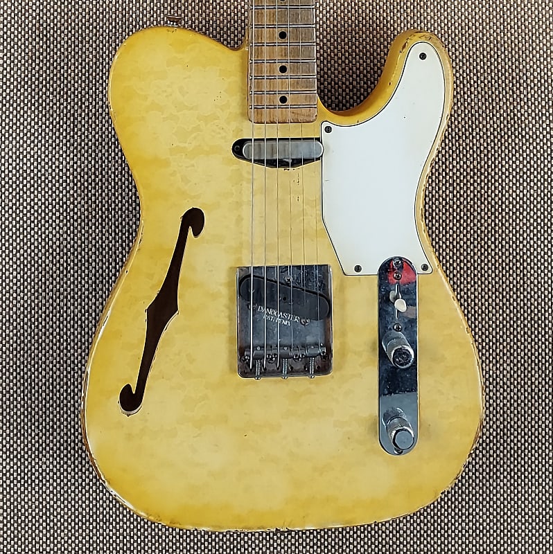 2022 Danocaster Thinline Telecaster - RARE Finish - Arcane | Reverb