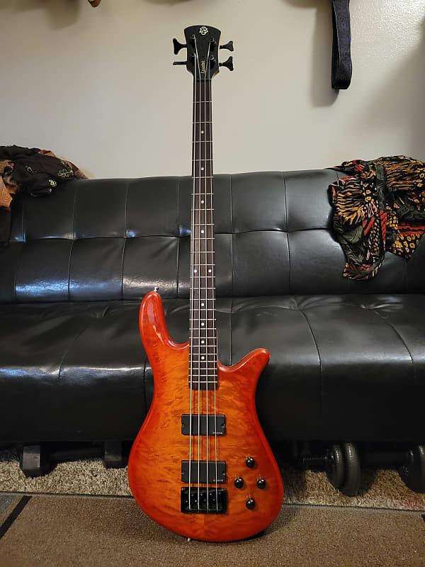 Spector Q4 Pro Sunburst Bass | Reverb