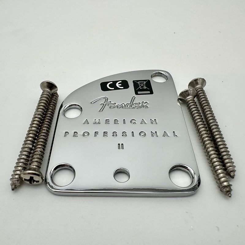 Fender American Professional II Contour Neck Plate Mint 23101 | Reverb