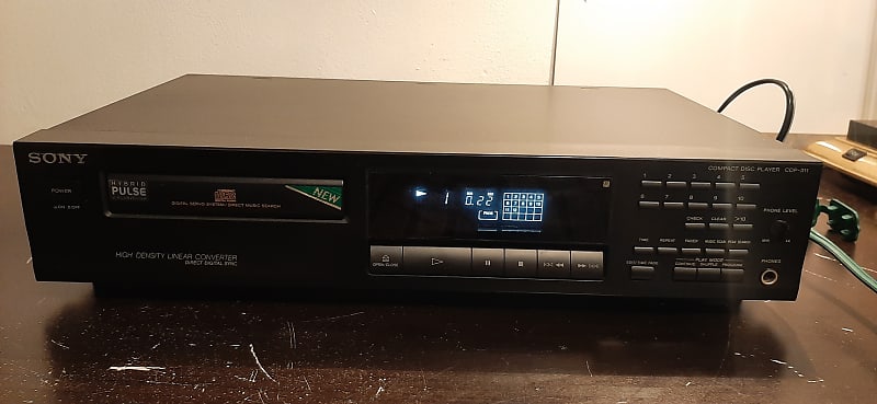 Sony CDP-311 1993 Black | Reverb
