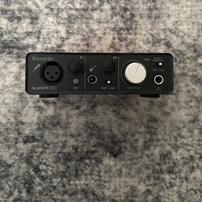 Focusrite Scarlett solo | Reverb