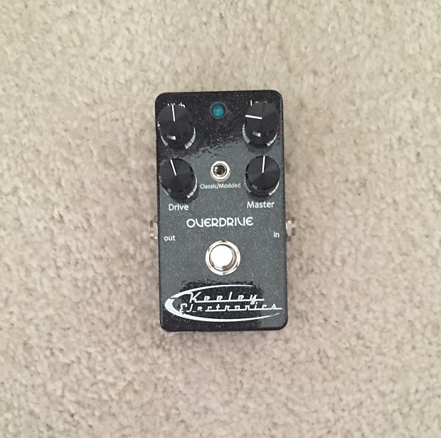 Keeley Overdrive Pedal Black | Reverb