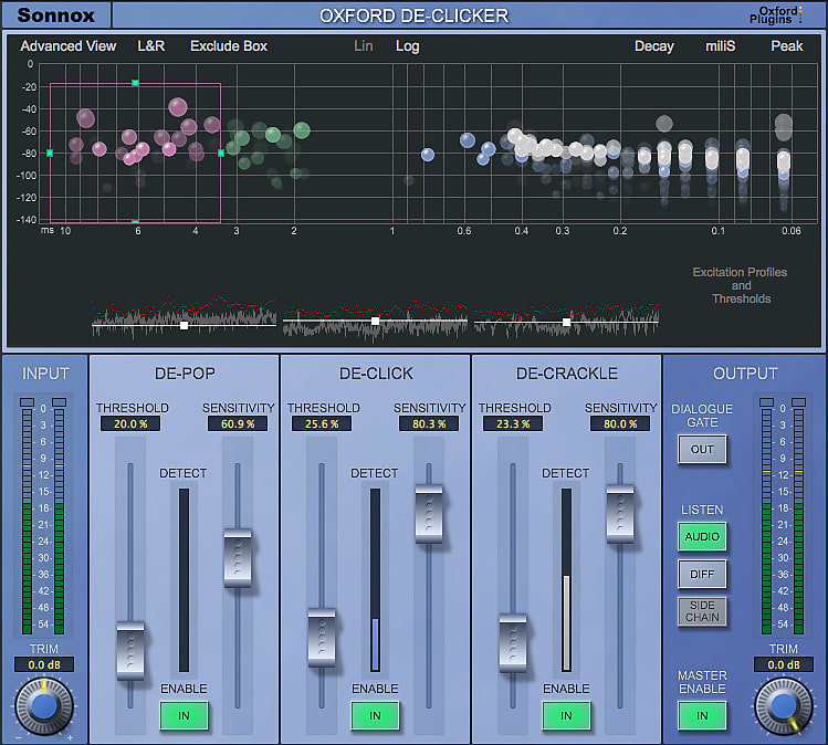 New Sonnox Oxford Plugins DeClicker Native Music Production | Reverb