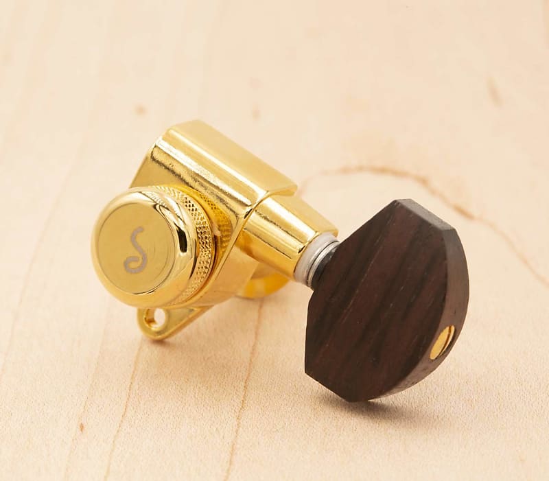 Tone Ninja Genuine Rosewood Large Tuner Buttons (6) fits | Reverb