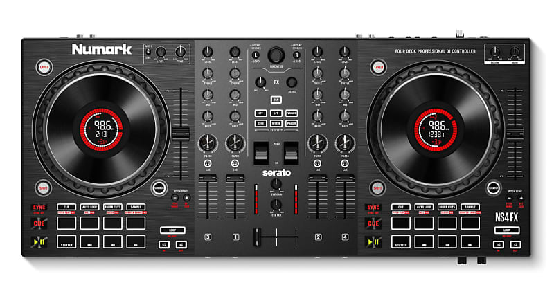 Numark NS4FX 4-Channel DJ Controller for Serato (USED) | Reverb