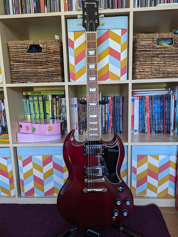 Edwards E-SG 120LT2 2022 - Cherry | Reverb