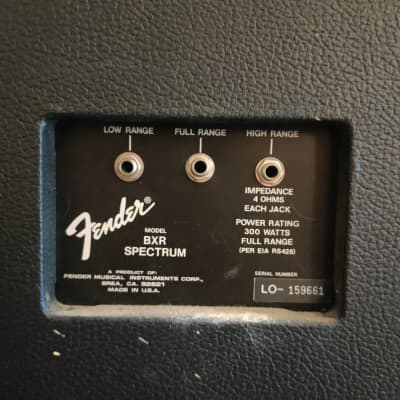 Fender BXR Spectrum | Reverb