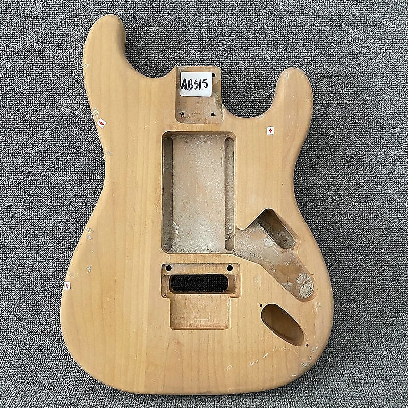 Solid Alder Wood Stratocaster Strat Style Guitar Body | Reverb