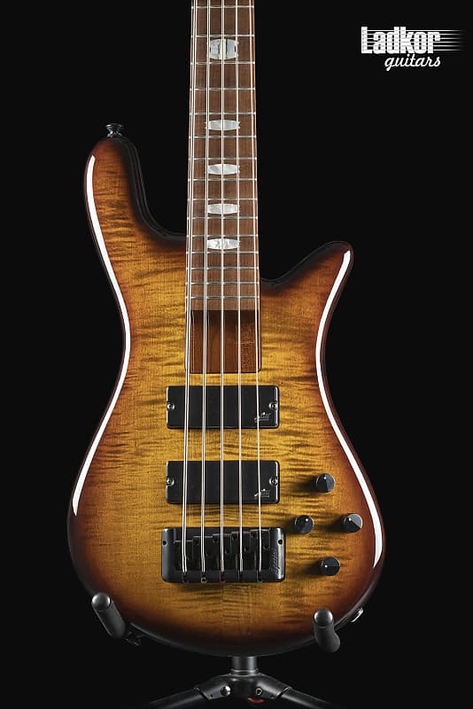 Spector Euro Bolt 5 Tobacco Sunburst 5 String Bass NEW | Reverb