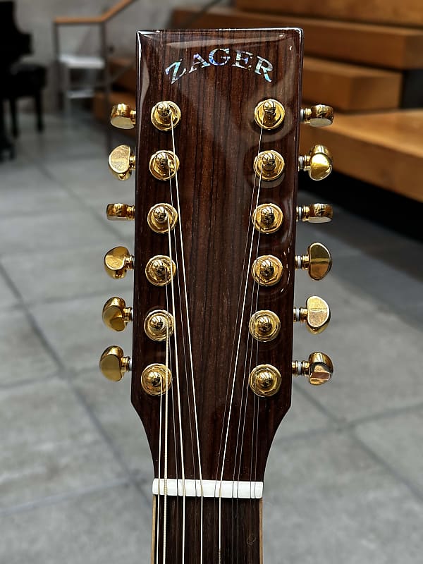 Zager ZAD900E 12 String / AURA 2021 - Spruce / Rosewood | Reverb