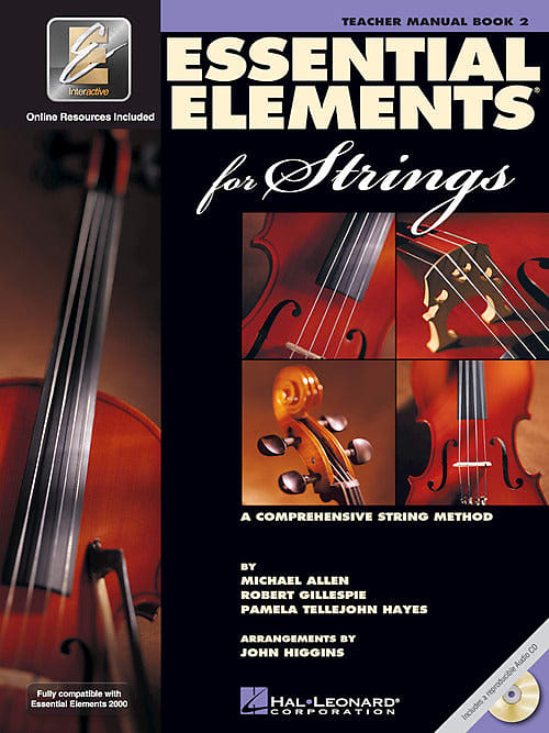 Essential Elements For Strings Book 2 With Eei Teacher Manual | Reverb