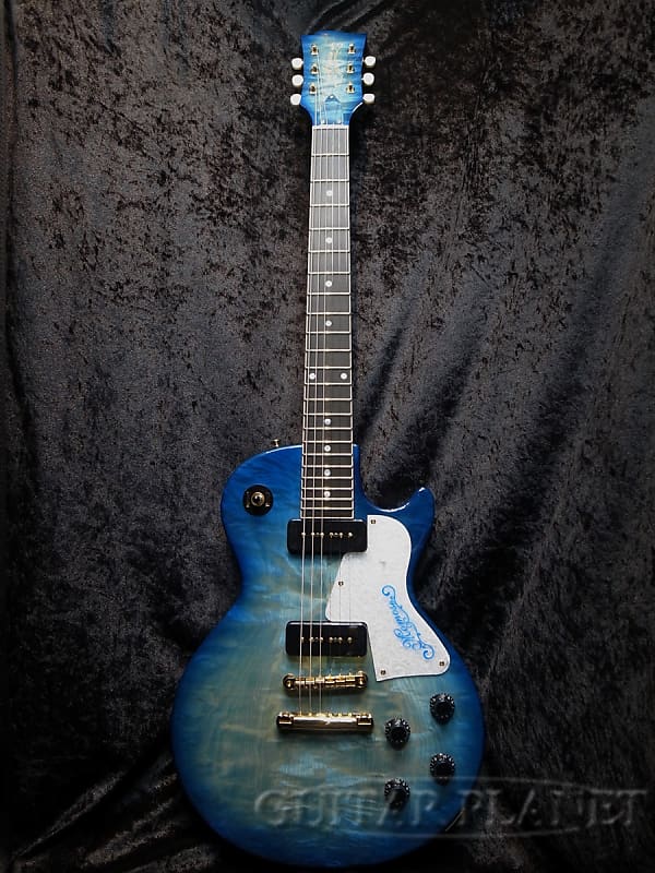 Momose MLJS -BC-’21WSE/E Aqua Blue Burst Made In Japan | Reverb UK