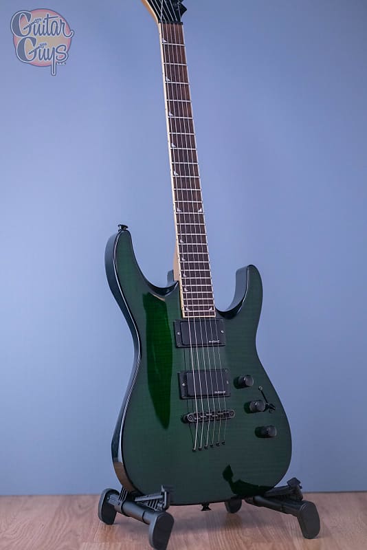 Jackson MG Series DKMG Dinky Transparent Green | Reverb