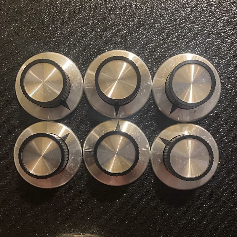 set of x6 Laney supergroup Amplifier control knobs | Reverb UK