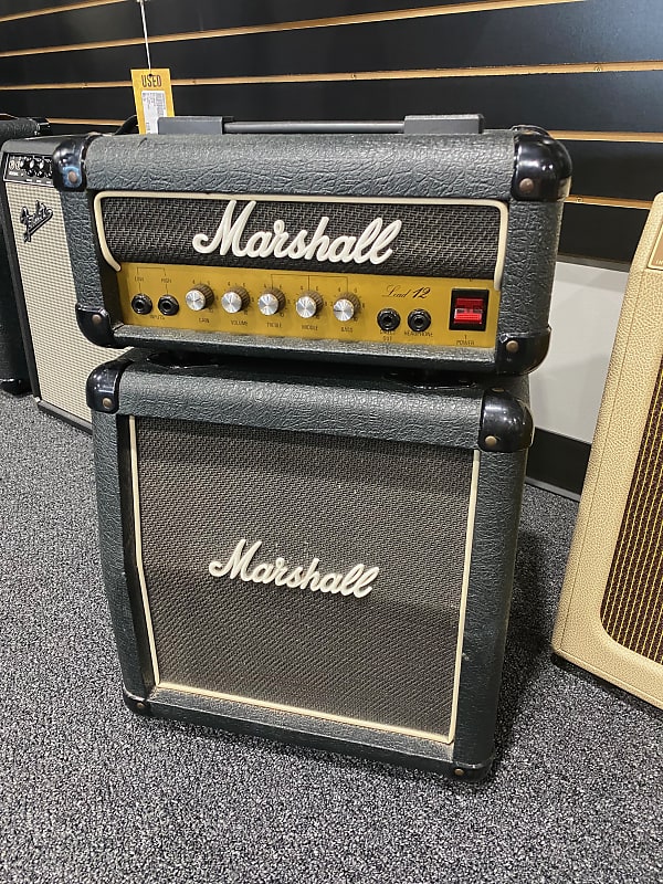 Marshall Lead 12 Mini Half Stack Black | Reverb