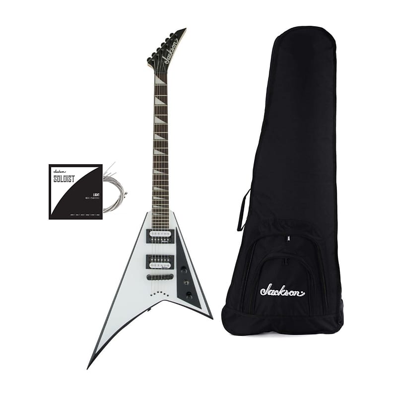 Jackson JS Series Rhoads JS32T Electric Guitar (White with | Reverb