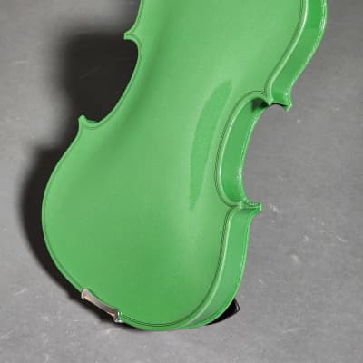 No Name 4/4 Metallic Green Violin 2020's - with Case and Bow | Reverb