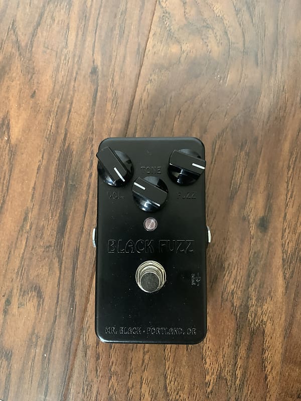Mr. Black Black Fuzz 2021 Black | Reverb