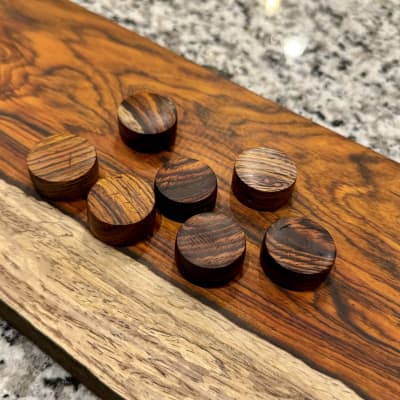 Cocobolo - Wood volume/tone knobs (Price per knob) | Reverb