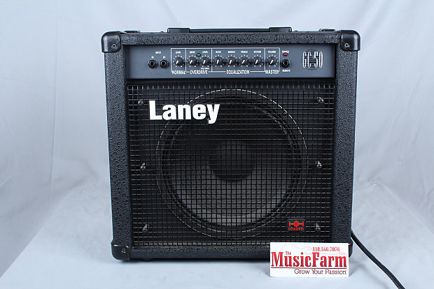 USED Laney GC50 50 Watt 1X12 Electric Guitar 2-Channel Combo | Reverb