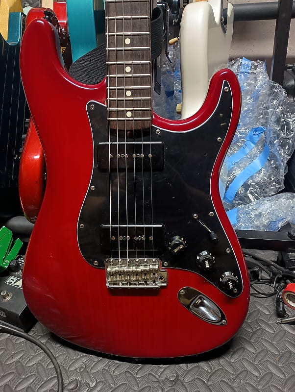 Fender Modified Stratocaster Special 1994 - Transparent Red | Reverb