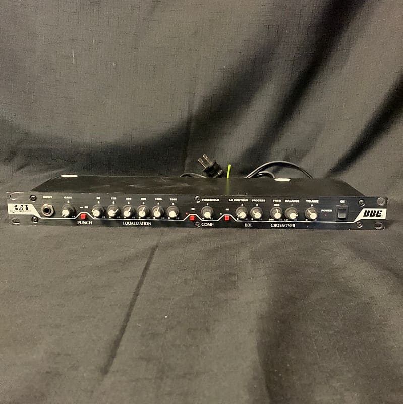 Used BBE 383 Rackmount Bass Preamp 010824 | Reverb