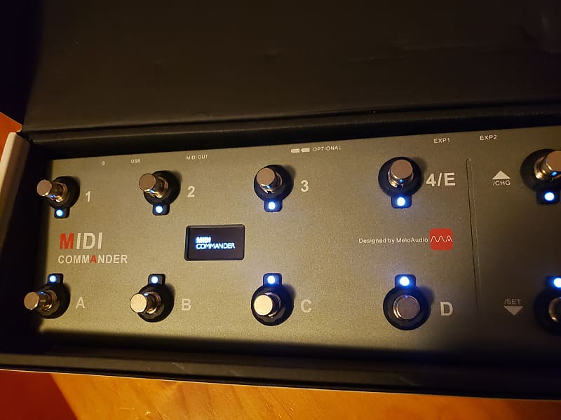 Melo Audio MIDI Commander USB smart footswitch | Reverb