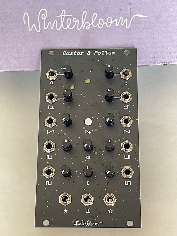 Winterbloom Modular Castor & Pollux 2021 Black | Reverb