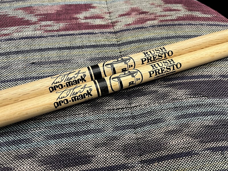ProMark Rush Neil Peart Presto Drum Sticks *RARE* | Reverb