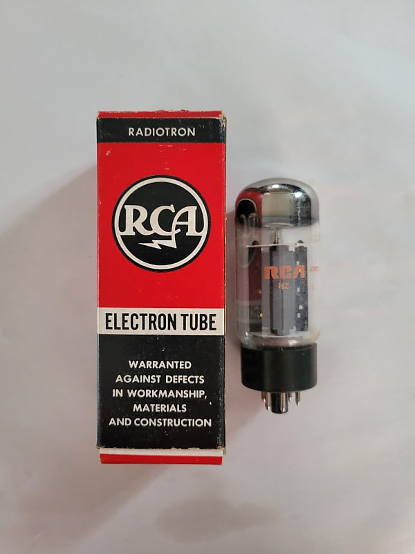1 1960's RCA 6L6 Tube New Old Stock In Original Box | Reverb