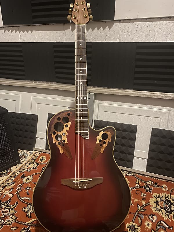Ovation CS-257 Ruby-burst | Reverb