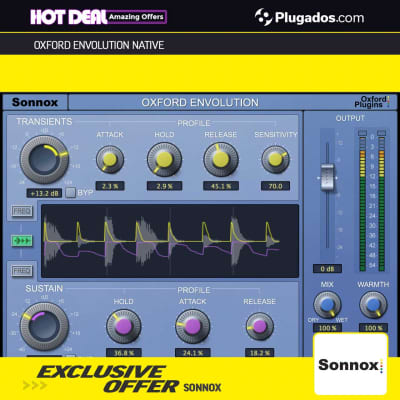 Sonnox Oxford Inflator - Loudness Plug-In (Native) Software | Reverb