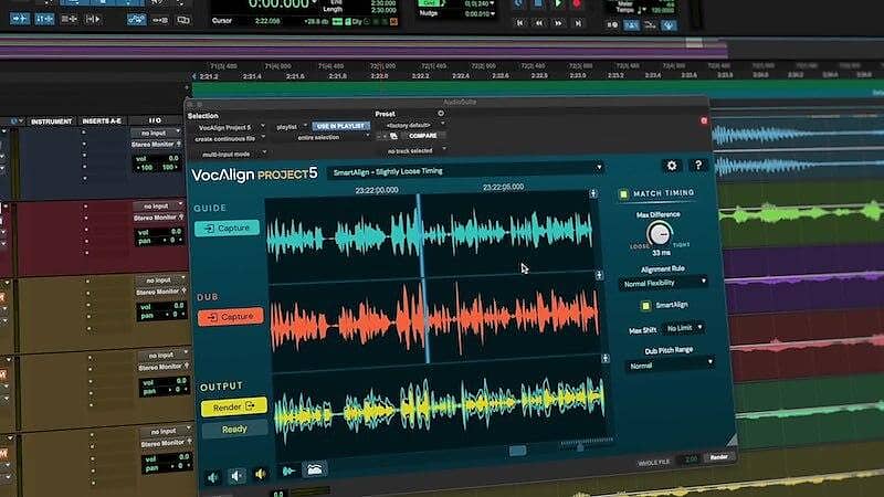 New Synchro Arts VocAlign Project 5 Get Tight Vocals Fast | Reverb