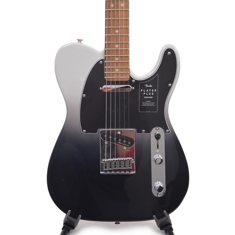 Fender Player Plus Telecaster Electric Guitar - Silver Smoke | Reverb