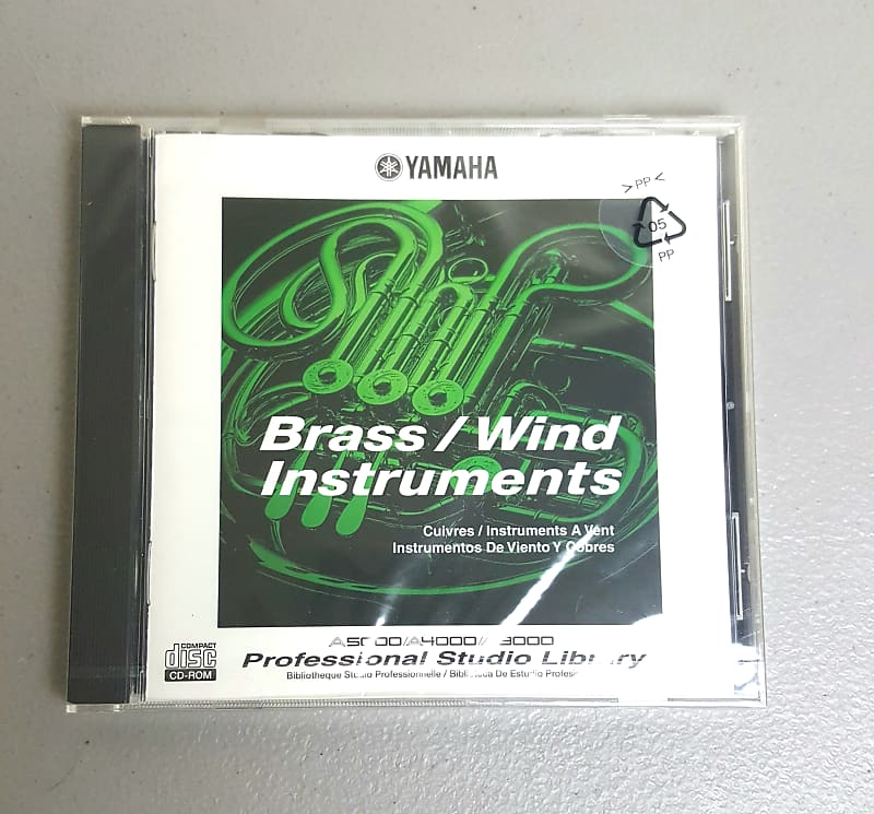 Yamaha A5000/A4000/A3000 Sampler CD Rom - PSLCD-103 - | Reverb