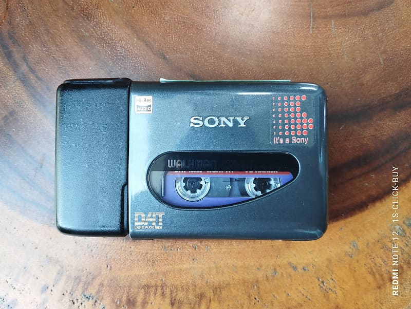Sony TCD DT1 1993 - Sony Walkman Digital Audio Tape DAT | Reverb UK