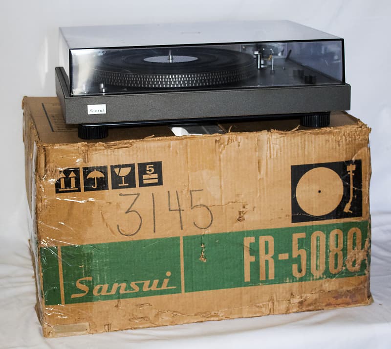 Sansui FR-5080 Automatic 2/4 Channel Turntable Vintage 1975 | Reverb