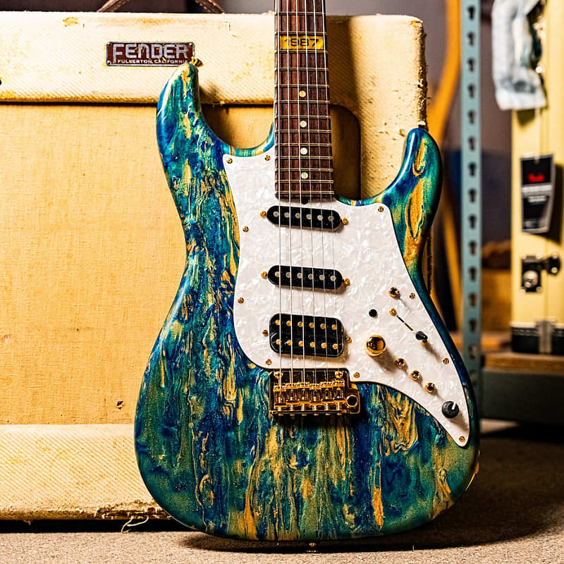 James Tyler Studio Elite 1987 - Malibu Beach Shmear - 35th | Reverb UK