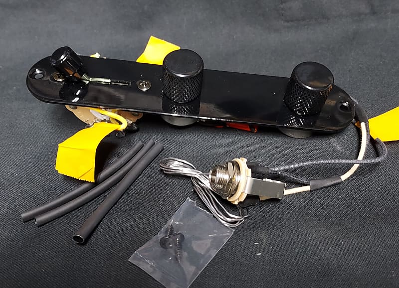 Rock'N R Guitars Pre-Wired Telecaster Control Plate, CTS, | Reverb