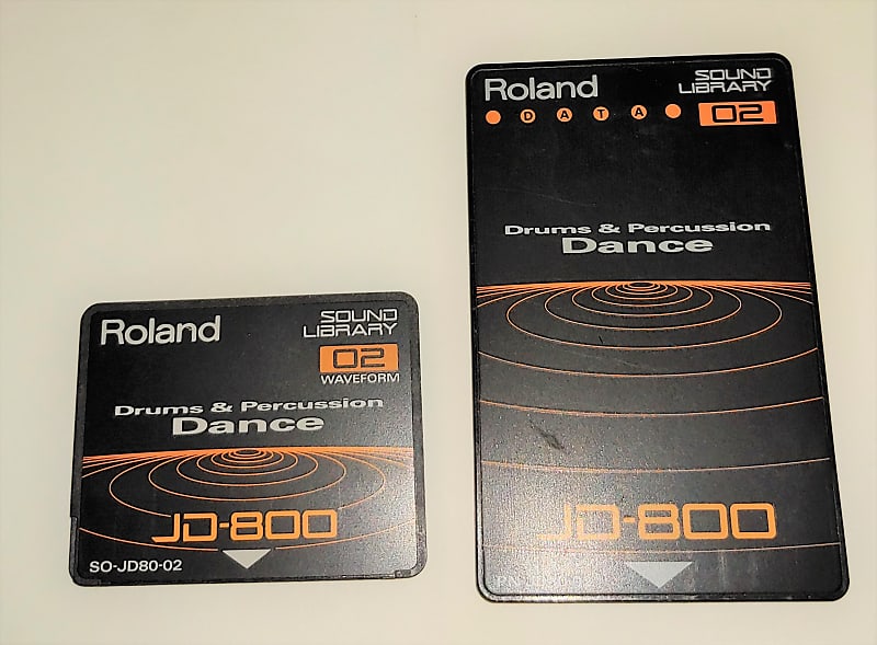 Roland JD-800 Dance Card Set | Reverb
