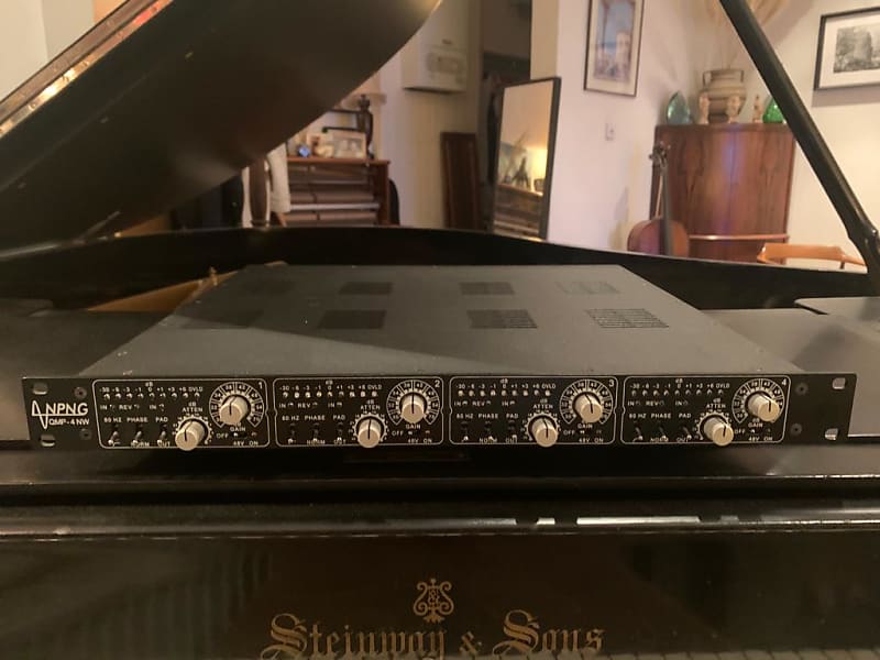 NPNG QMP-4NW 4-Channel Microphone Preamp. Super Rare. | Reverb
