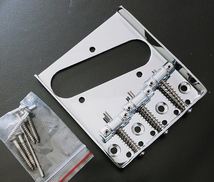 Vintage 3 Saddle Bridge for USA Fender Telecaster Tele 10.8mm | Reverb